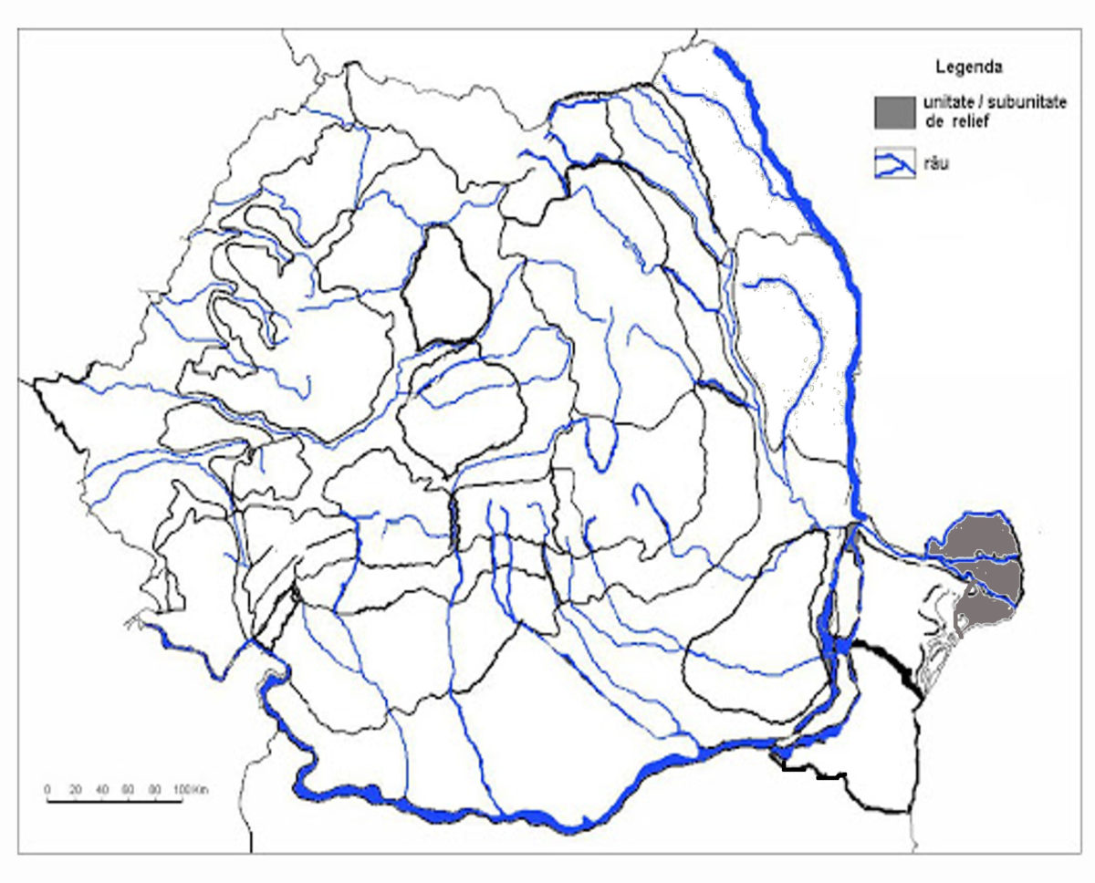 Joc geografie Romania Subunitatile de relief