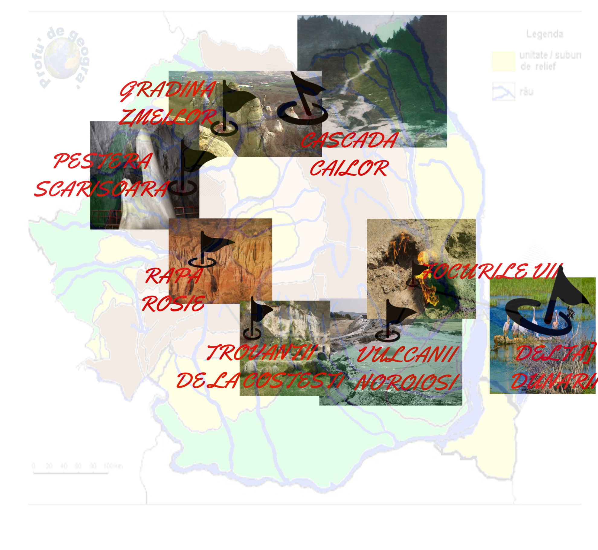 Joc Descopera Romania - Jocuri geografie pentru invatarea rapida a ...