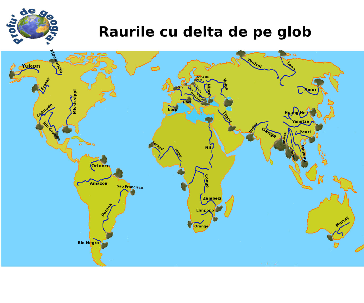 Raurile lumii schita