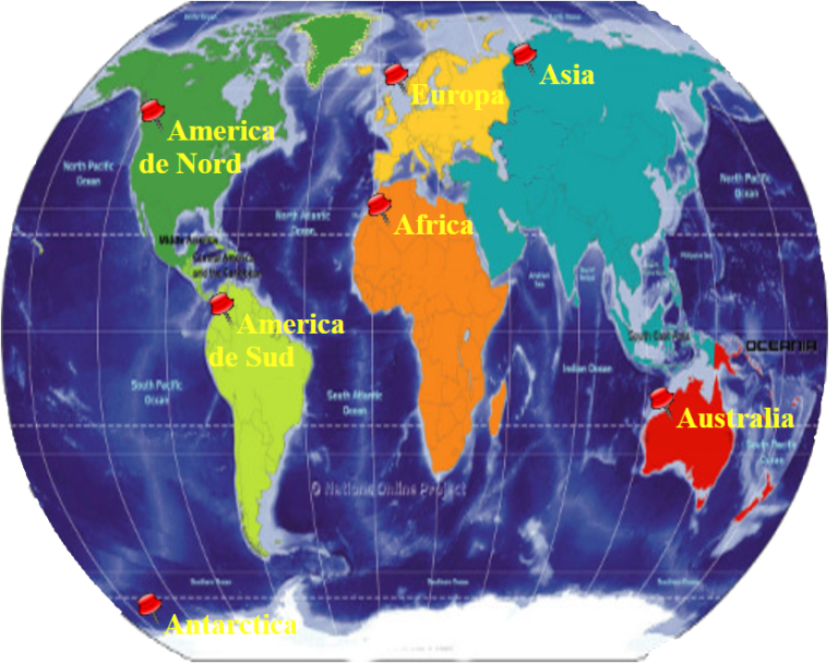 Continente jocuri geografie