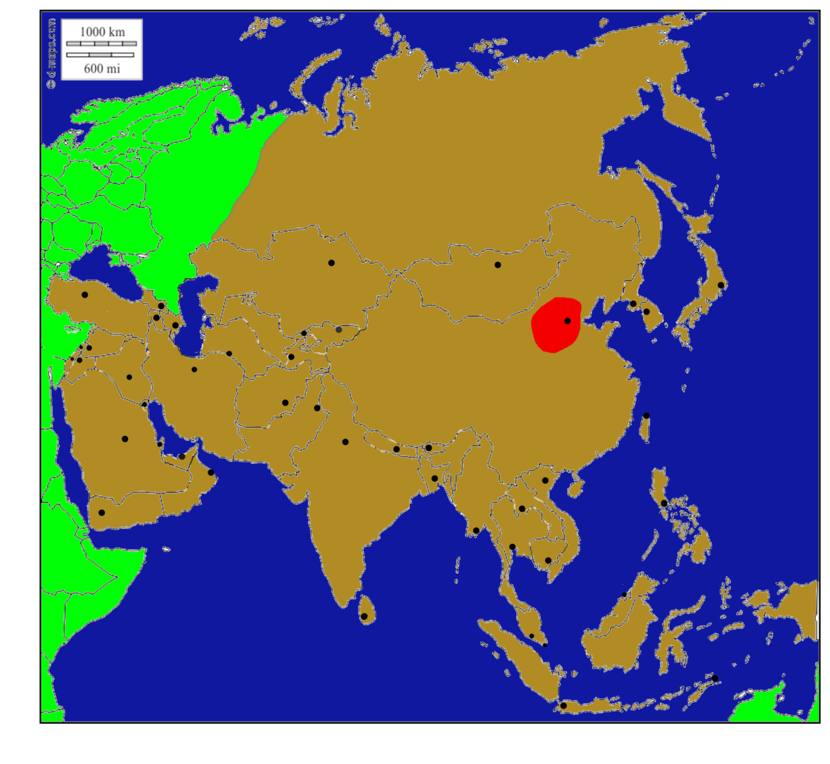 Asia geografie umana si economica joc