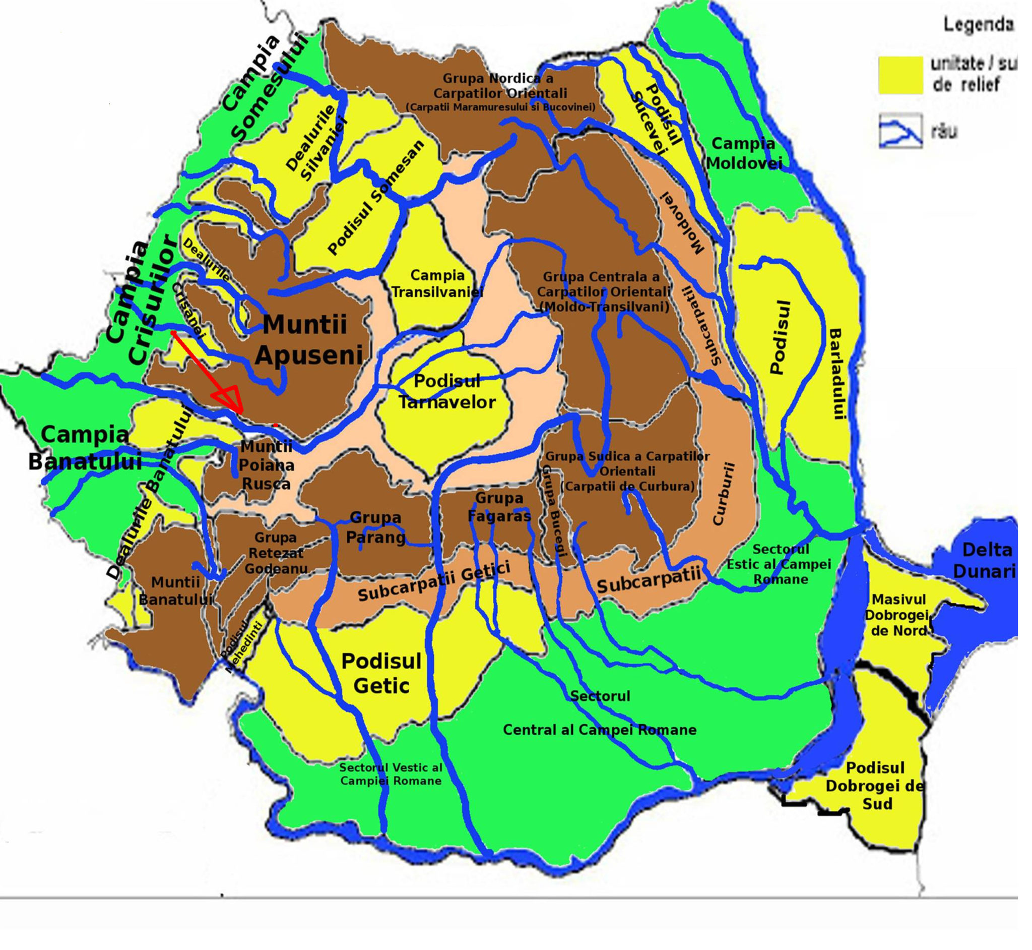 Carpatii joc geografie