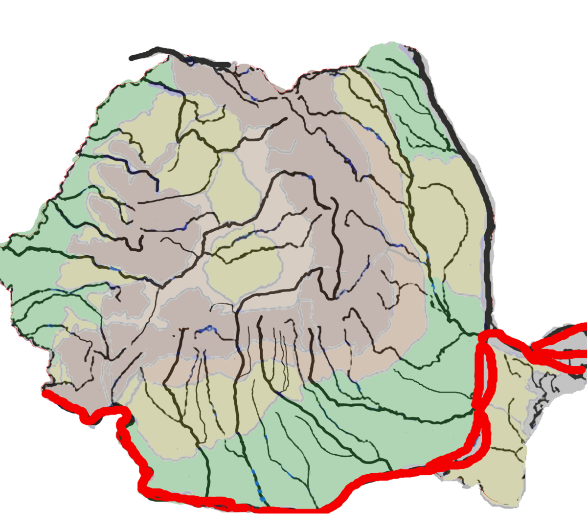 Hidrografia Romaniei joc geografie