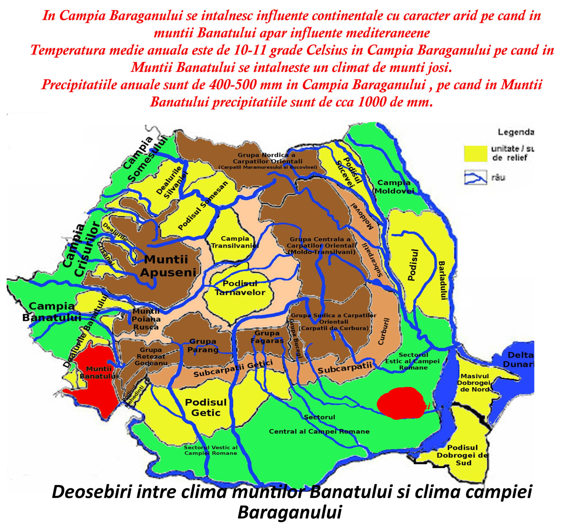 Comparatii unitati Romania joc
