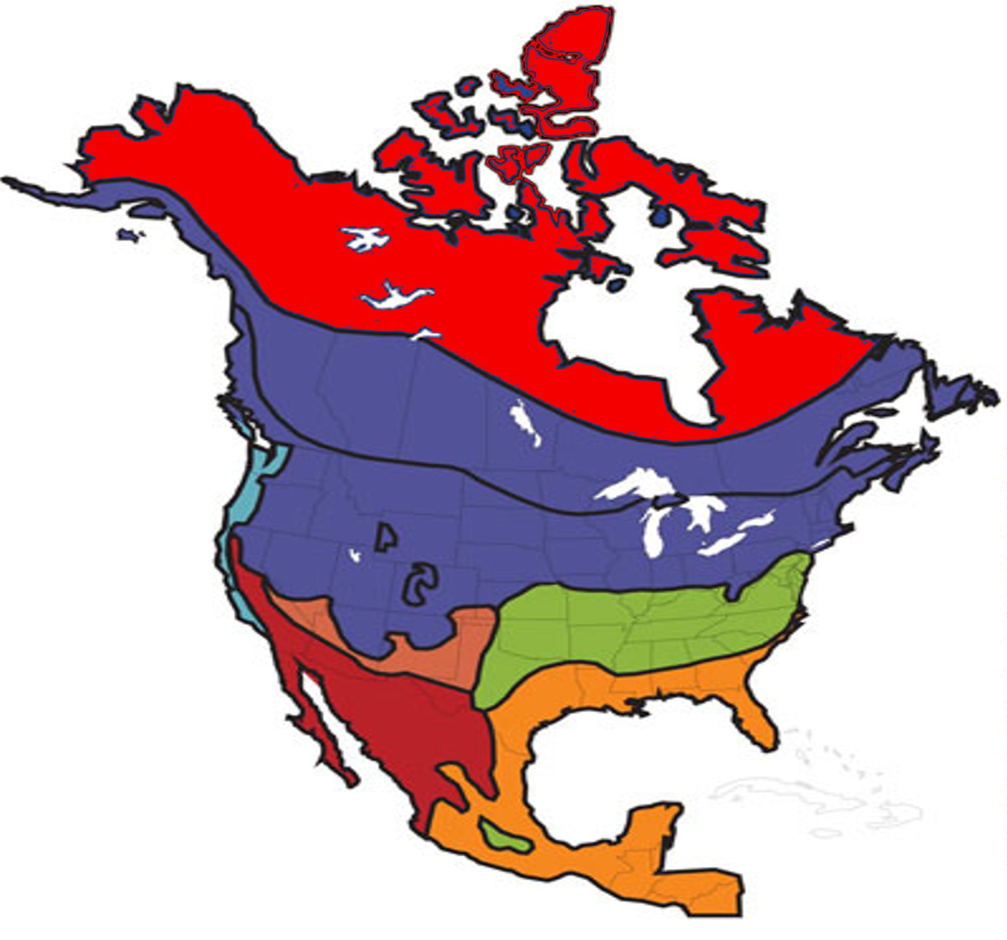 America - caracteristici fizico-geografice joc geografie